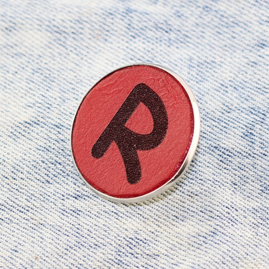 Alphabet Pin Badge A to Z Letters, Kid Badge, Letter Accessories ...