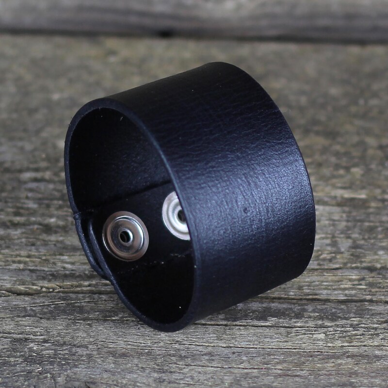 Leather Wrist Cuff - Etsy
