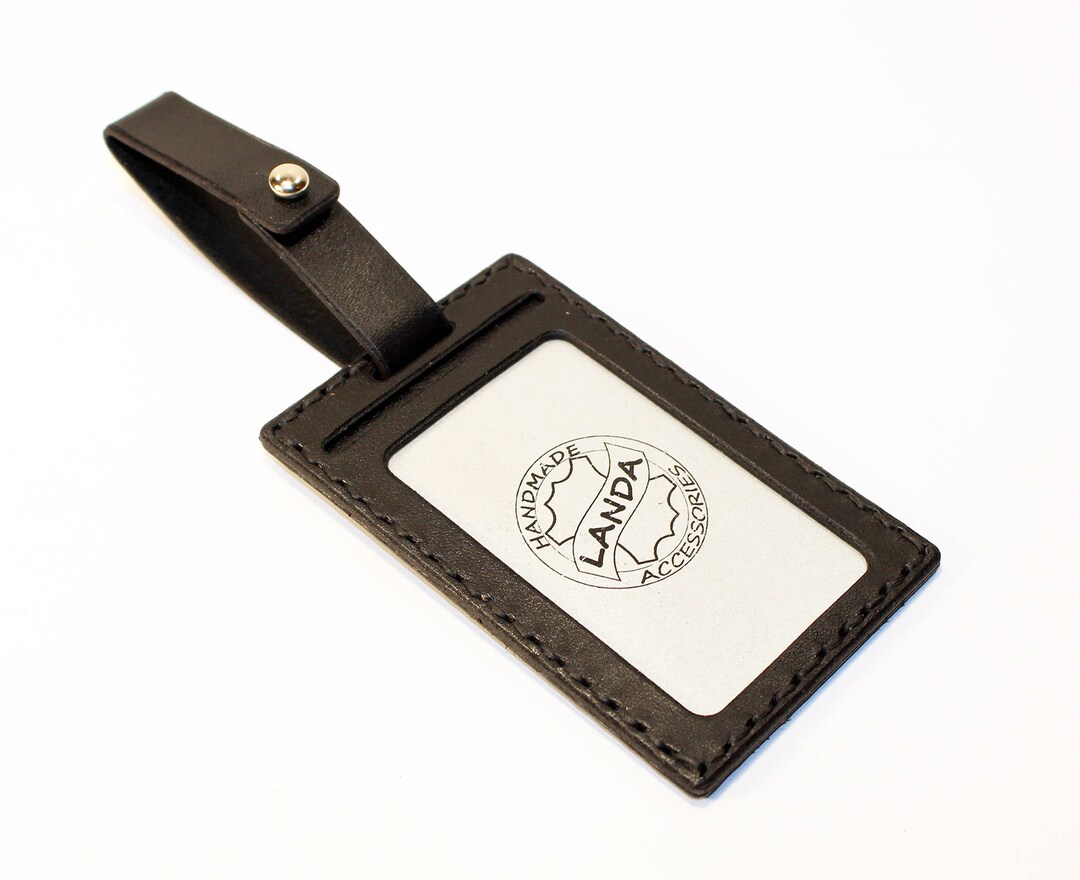 ID Card Holder, Leather Card Tag, Luggage Tag,business Card Cover ...
