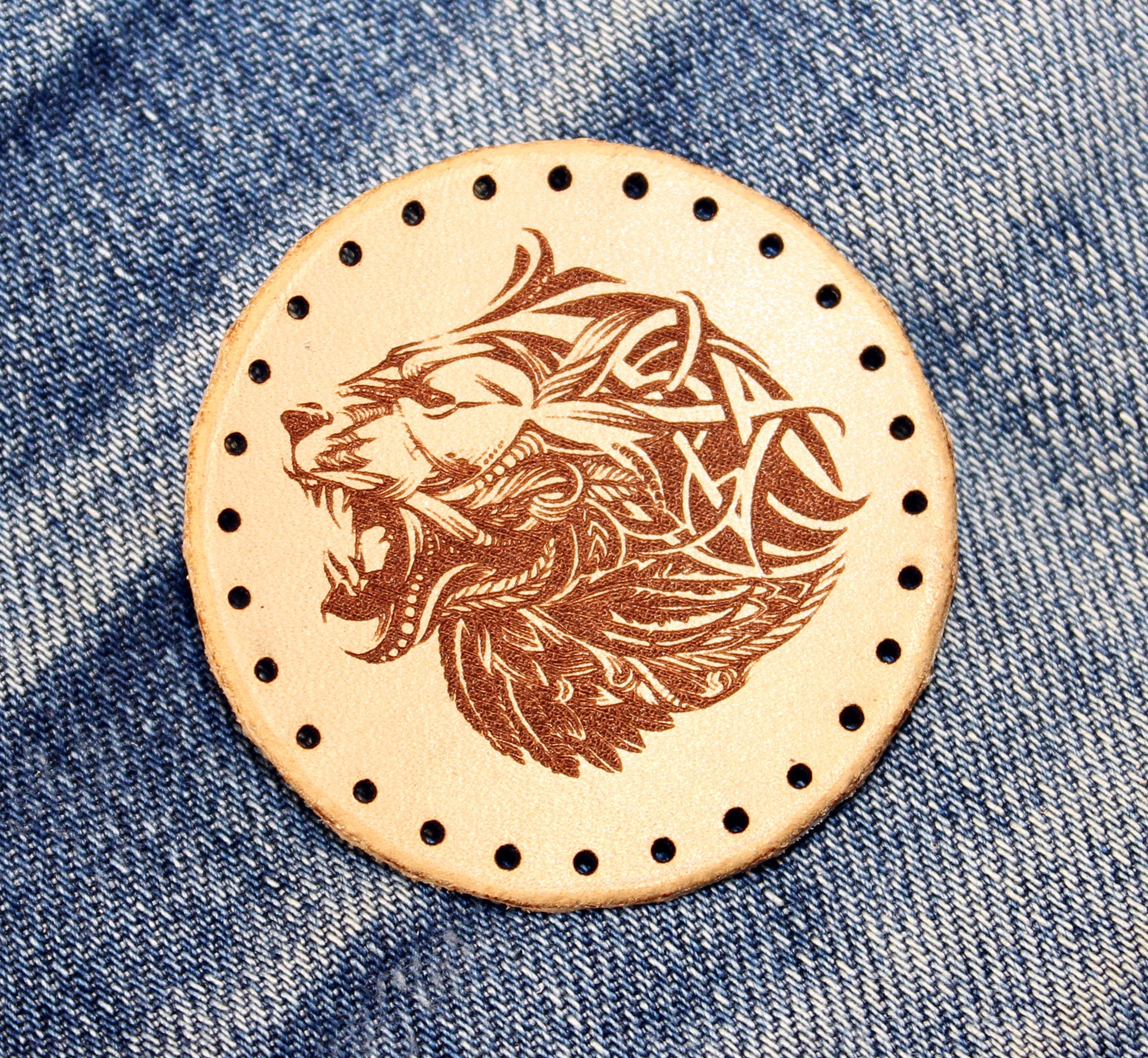 Leather Lion Jacket - Etsy