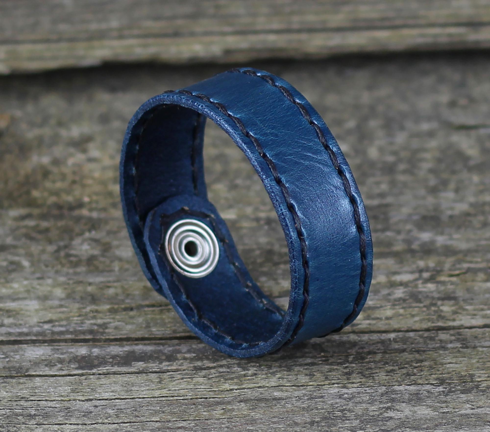 Blue cuff bracelet store