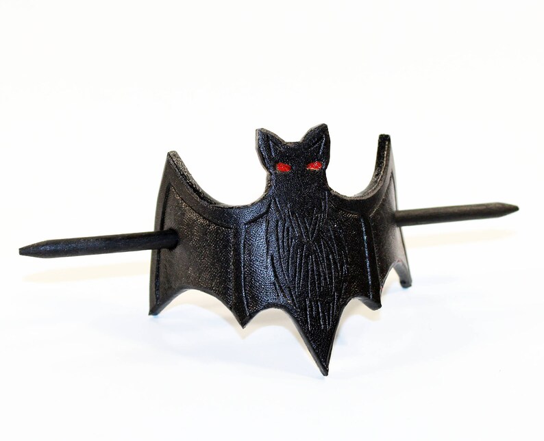 Bat Hair Barrette Black Hair Stick Hair Slide Hair Pin | Etsy
