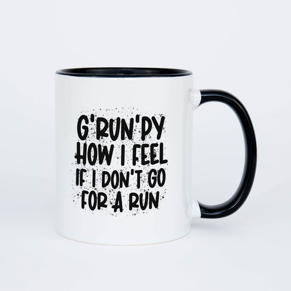 Funny Running Mug - Etsy