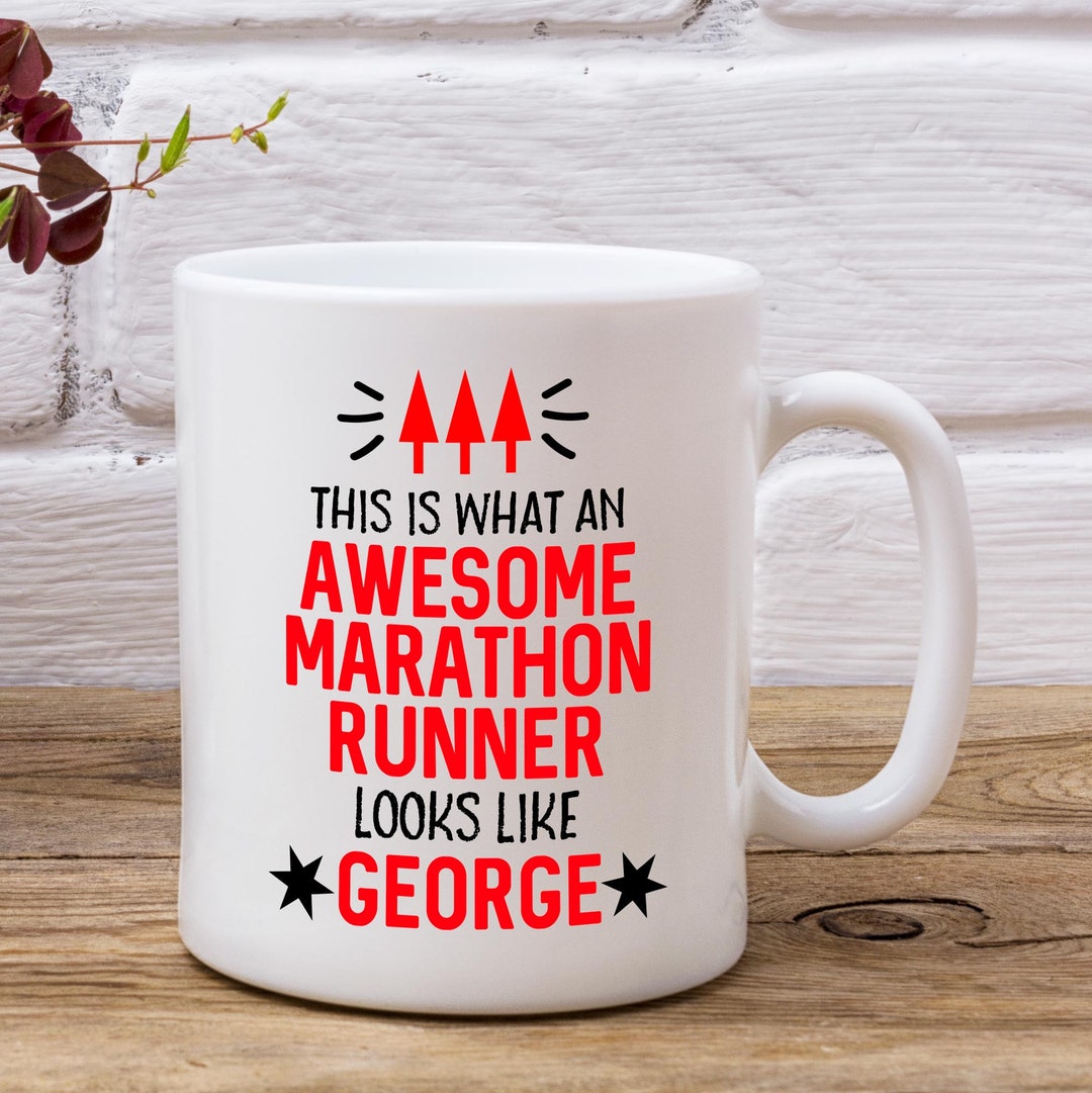 Personalised This is What an Awesome Marathon Runner Looks Like Mug ...