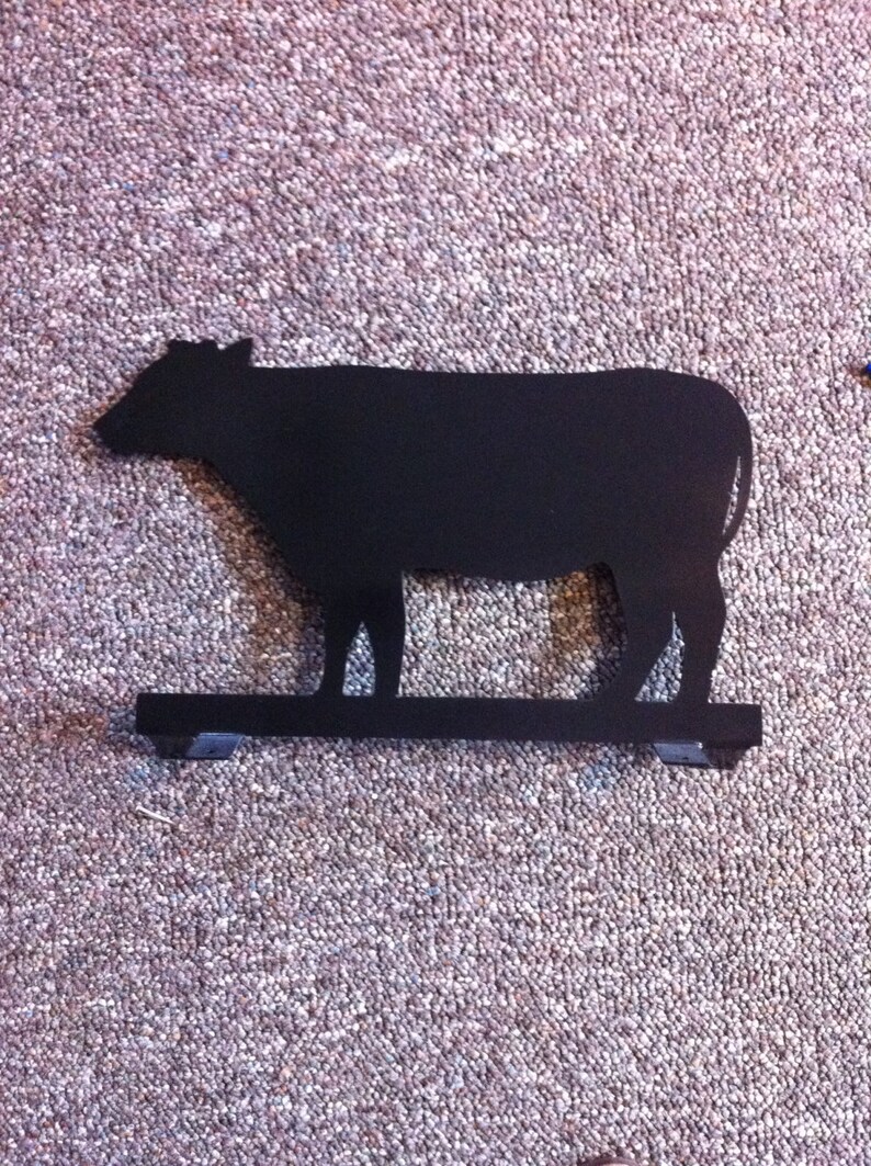 Cow Mail Box Topper Hand Made Metal Cow Mailbox Topper Sign - Etsy