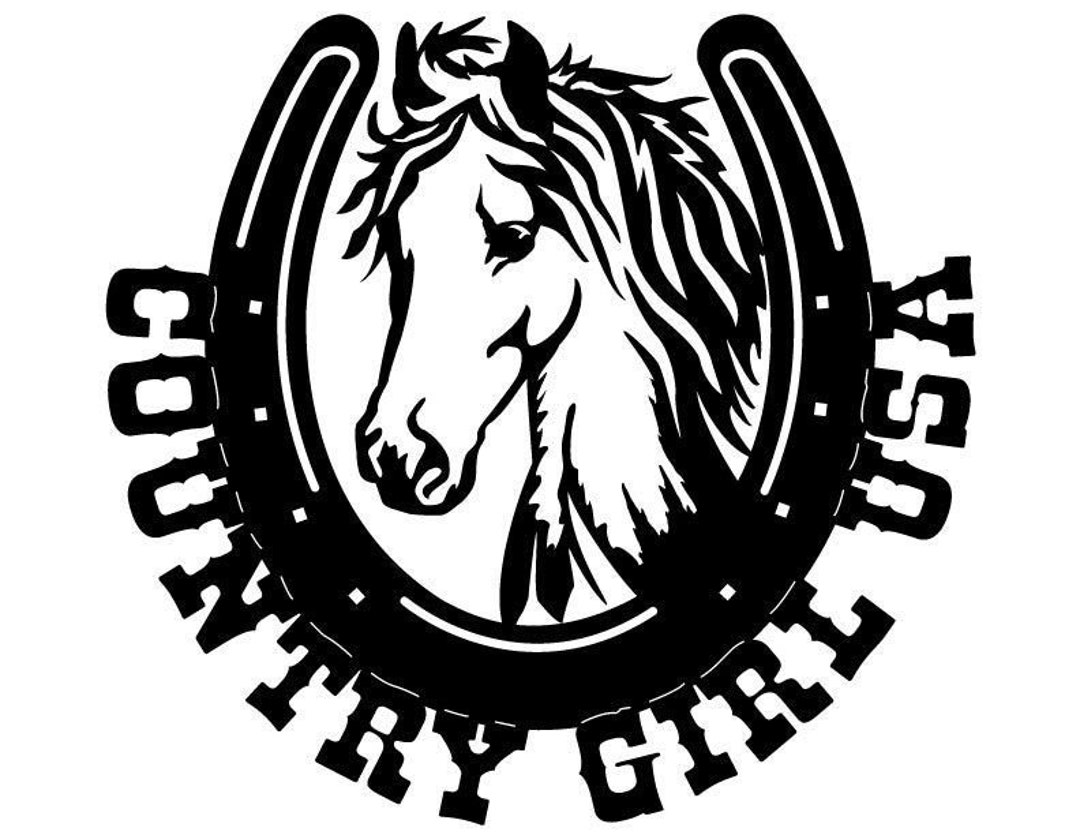 Country Girl Home Sign Horse Country Girl Sign Country Girl USA Sign - Etsy