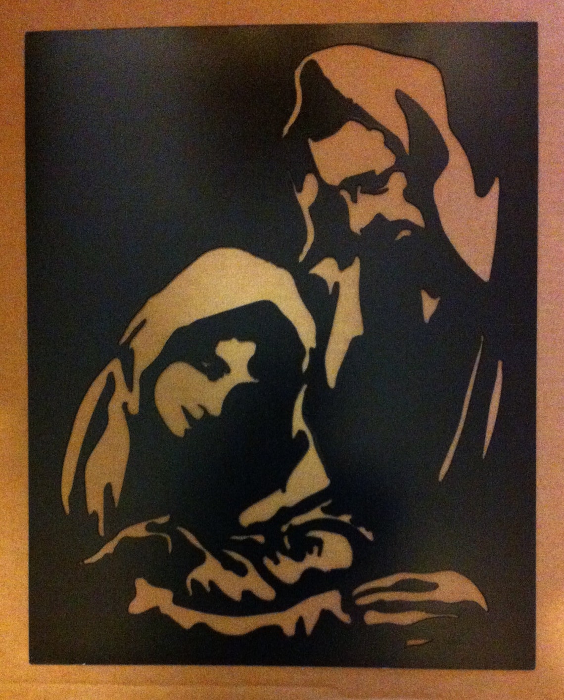 Jesus Nativity Shadow Wall Art Nativity Metal Wall Art - Etsy