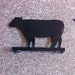 Cow Mail Box Topper Hand Made Metal Cow Mailbox Topper Sign - Etsy