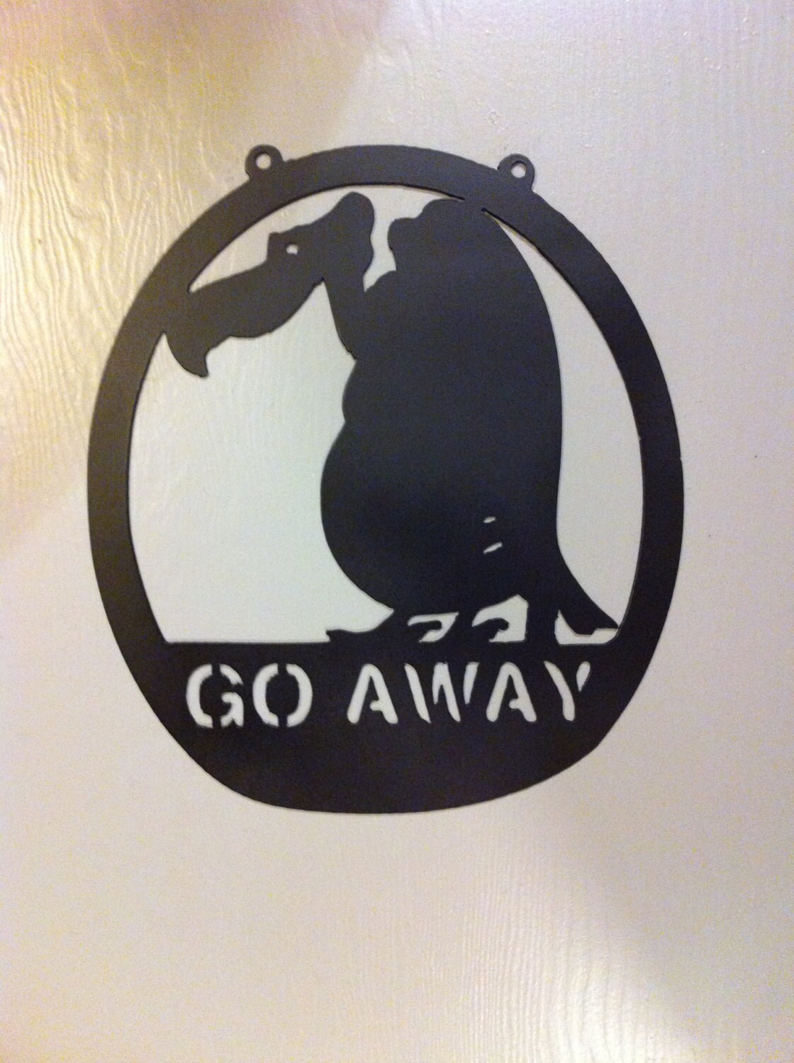 Go Away Buzzard Sign - Etsy