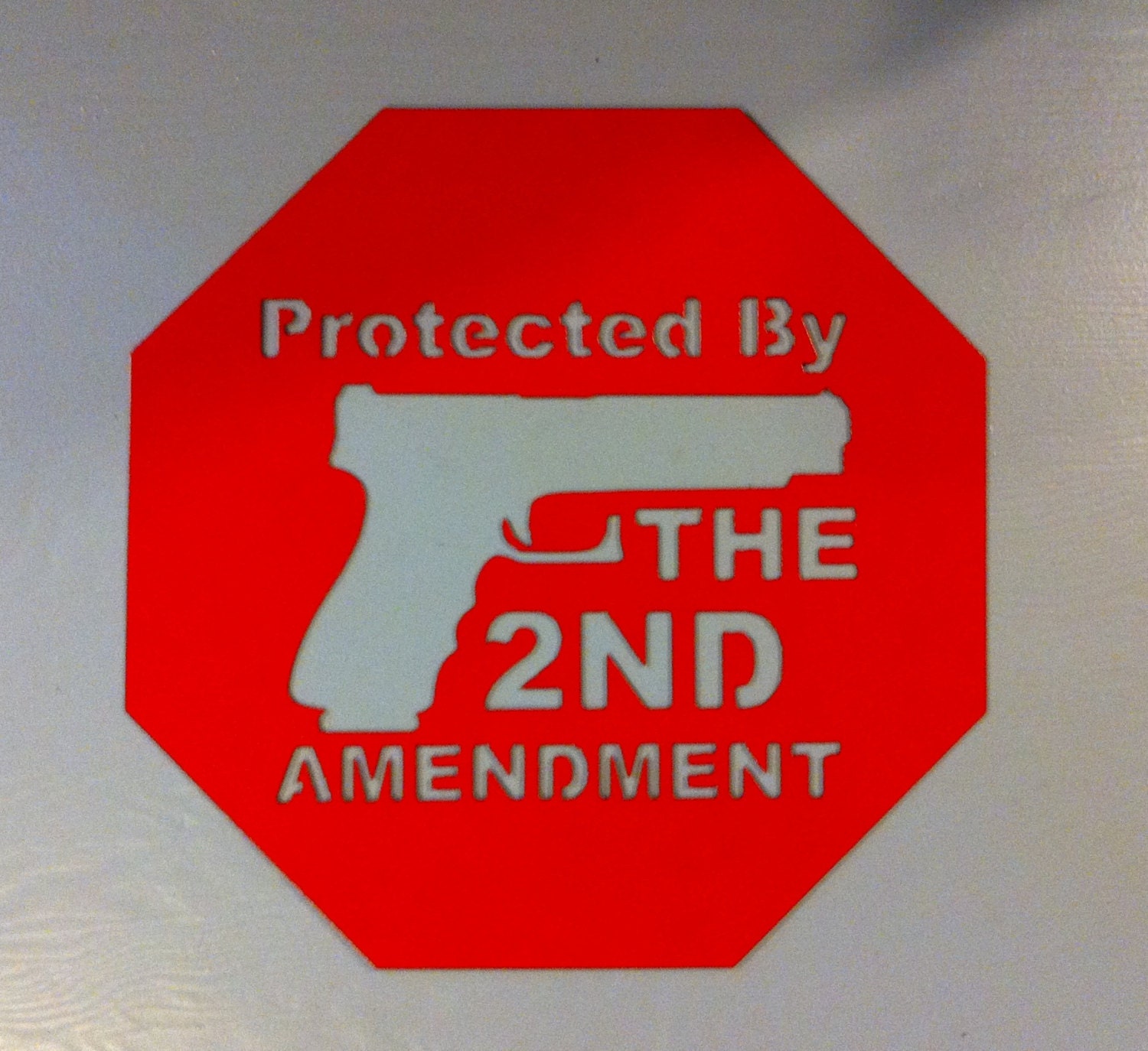 Protected By TheSecond Amendment Sign 2nd Amendment Metal | Etsy