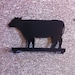 Cow Mail Box Topper Hand Made Metal Cow Mailbox Topper Sign - Etsy