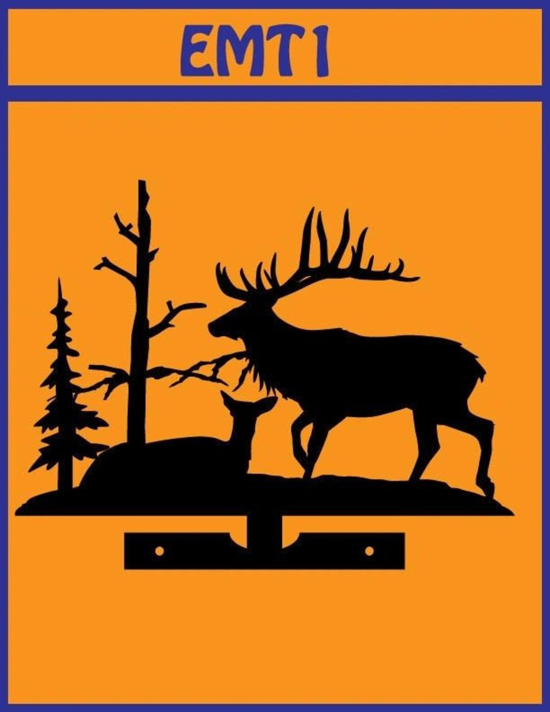 Mailbox Topper EMT1 Elk Mailbox Topper - Etsy