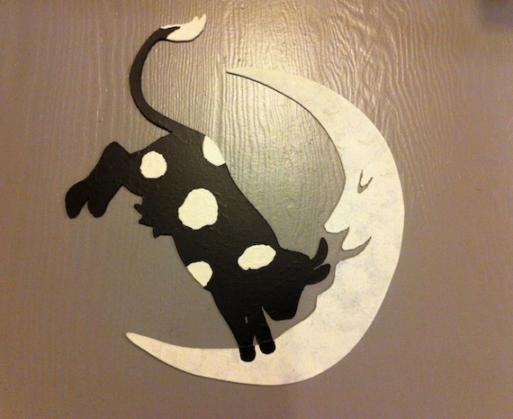 The Cow Jumped Over The Moon Clip Art
