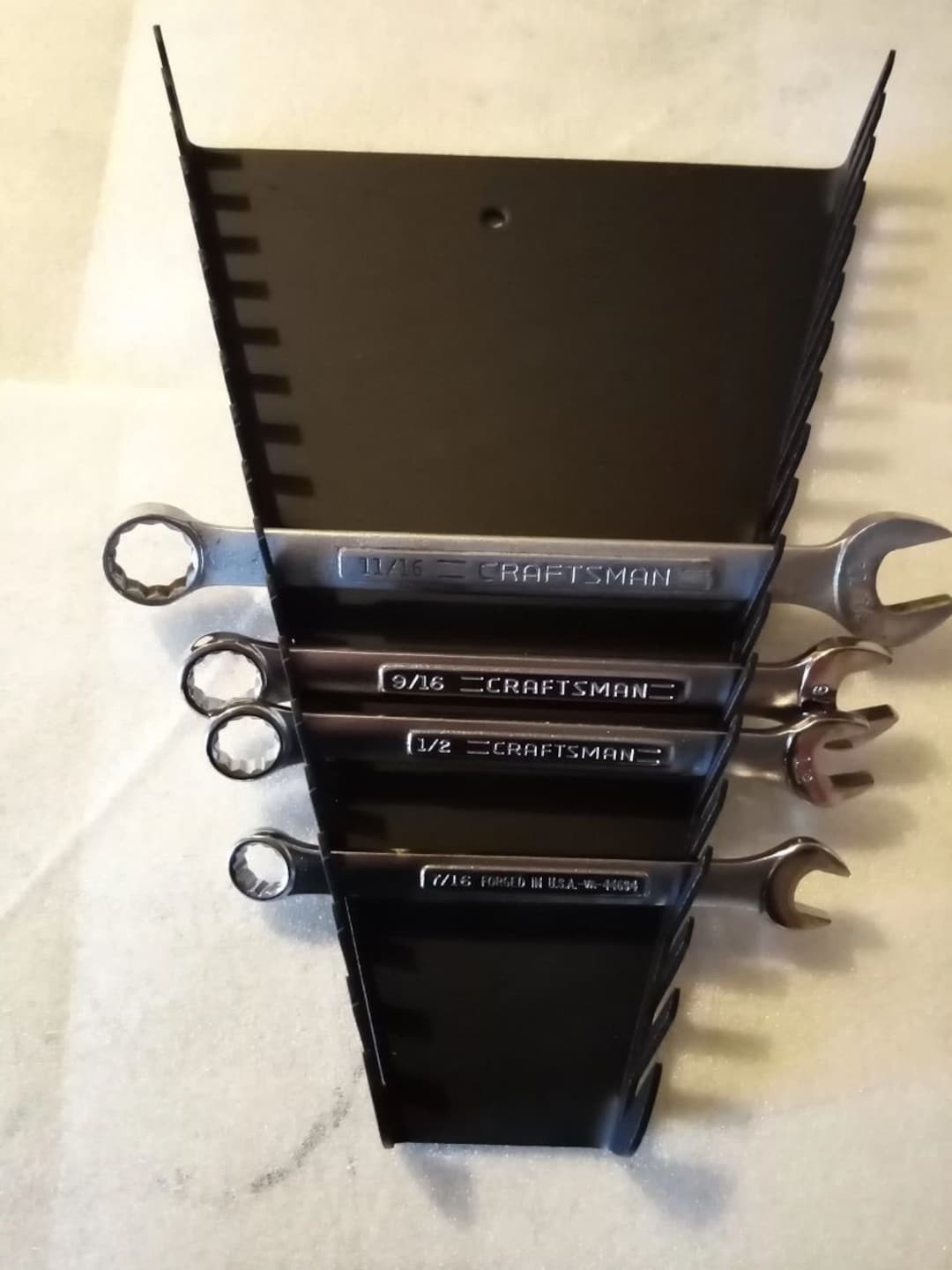 Metal 18 Wrench Wall Mount Wrench Holder Metal Wrench Organizer 18 ...