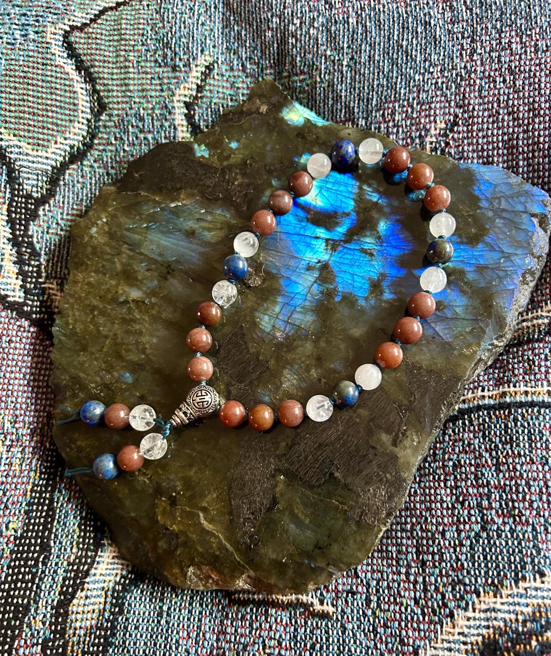 Divine Chakra Balancing/motivating/enlightening ~hand-knotted 27 Pocket ...