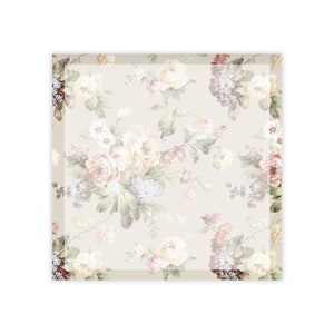 Cottage Garden Post-it® Note Pad, 3x3 or 4x4 Designer Floral Sticky ...