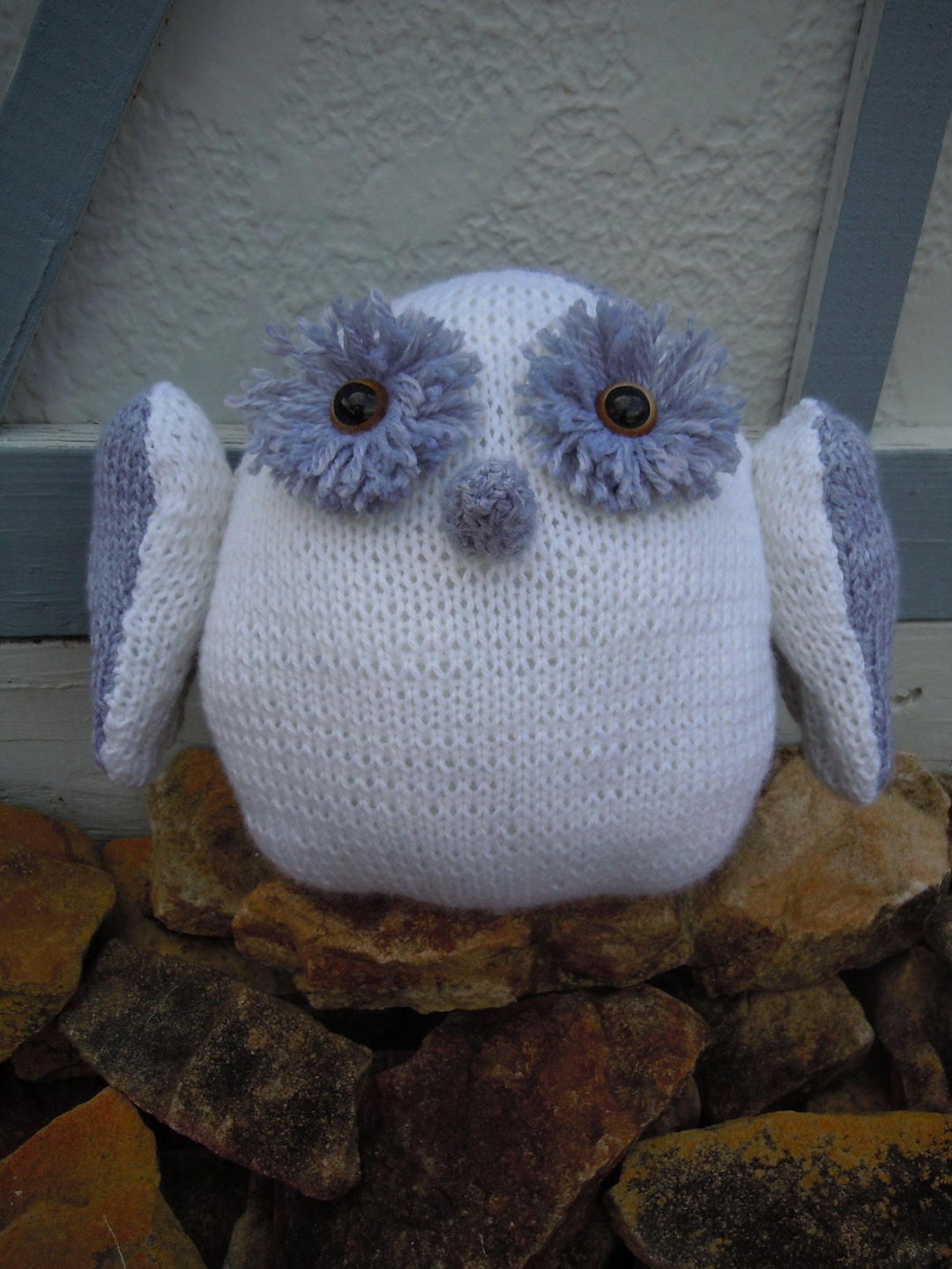 Owl Knitting Pattern. Digital PDF. Easy to Make. for Beginners or ...