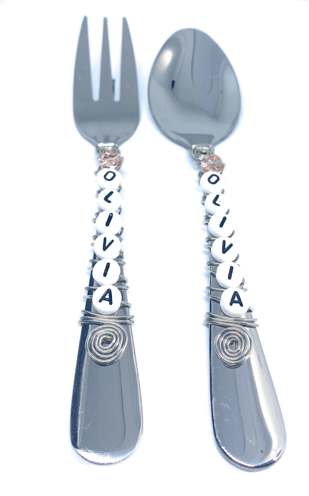 Personalized Baby Gift | Customized Fork & Spoon Set | Personalized ...