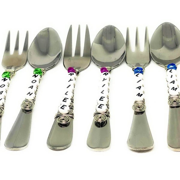 Beaded Silverware - Etsy