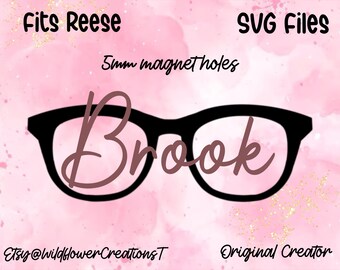 Reese Hybrid Toppers, SVG File, Pair Eyewear Compatible, Digital ...