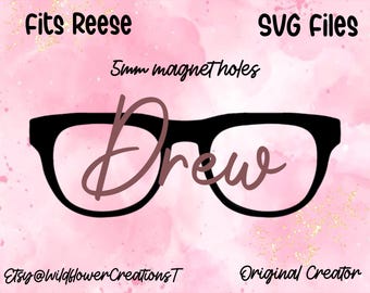 Reese Hybrid Toppers, SVG File, Pair Eyewear Compatible, Digital ...