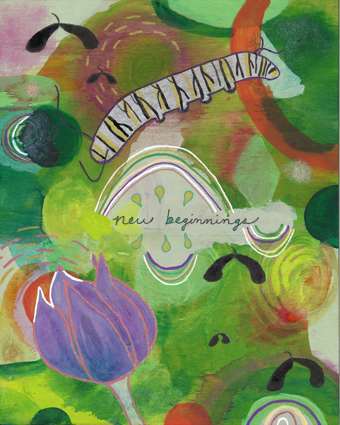 ORIGINAL Acrylic Painting. Spring Refresh Wall Art Home Decor ...