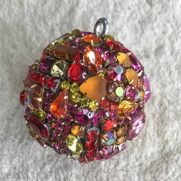 Rhinestone Ball Vintage - Etsy
