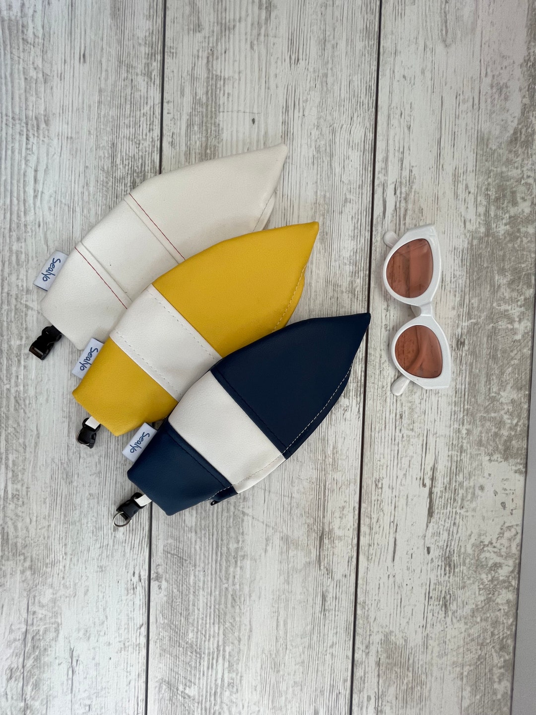 Surfboard Case – Faux Leather Zipper Pouch for Makeup, Coins & More ...