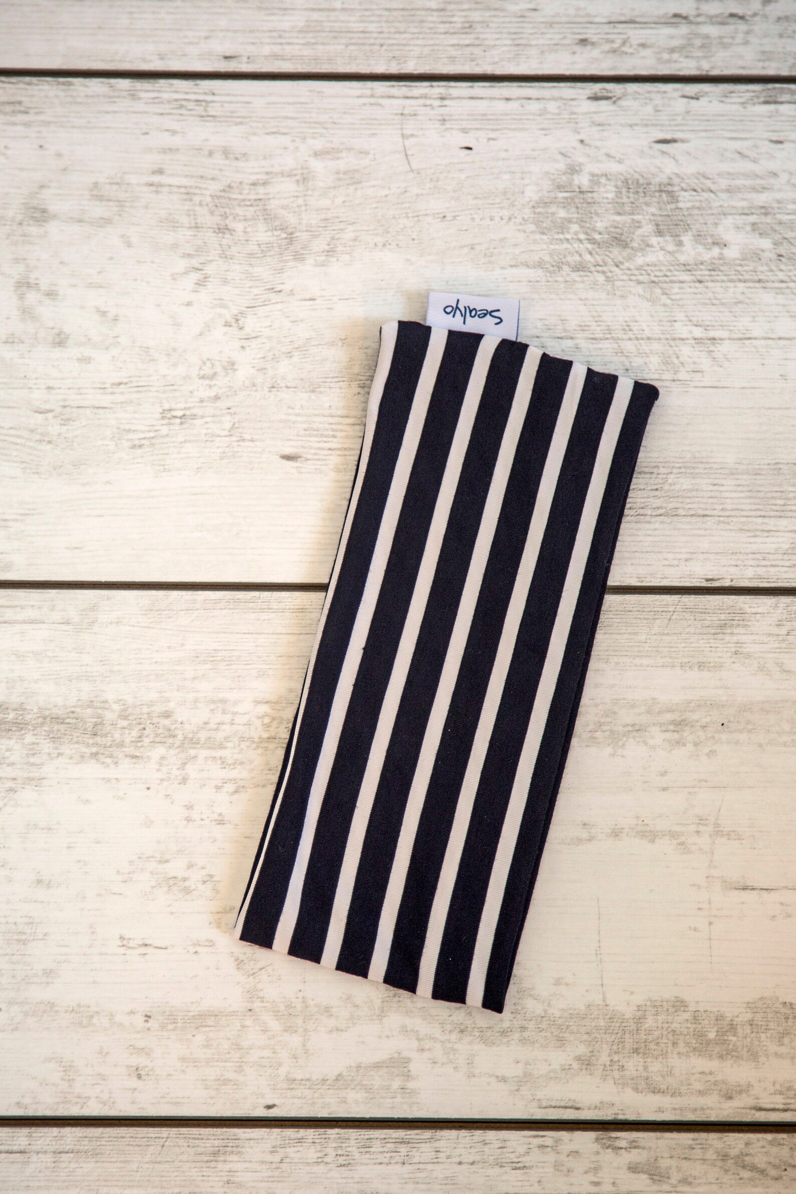Nautical Striped Wide Headband for Women – Red White, Navy Blue White ...