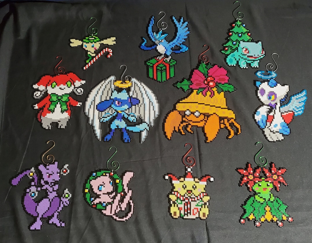 Pokemon Christmas Tree Ornaments - Etsy