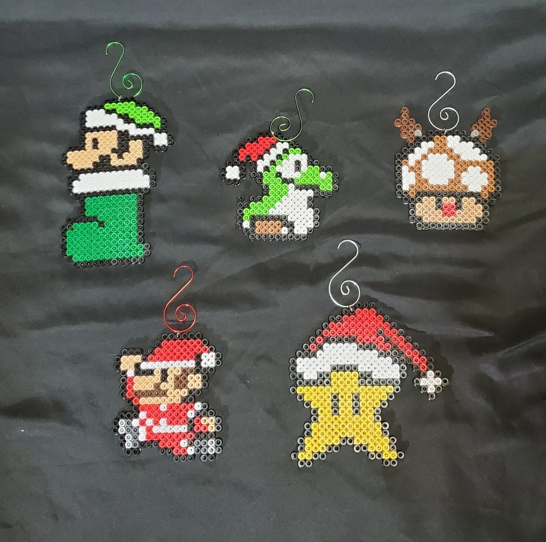 Mario Christmas Tree Ornaments - Etsy