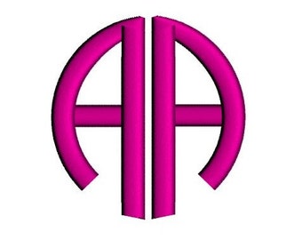 2 letter monogram | Etsy