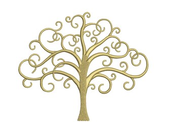 Tree Embroidery | Etsy