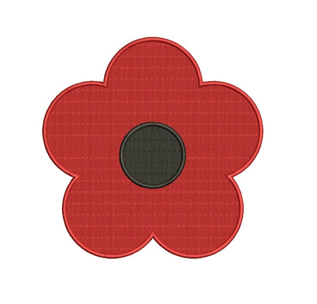 Cute Flower Fill Machine Embroidery Design Digitized Pattern - 4x4 ...