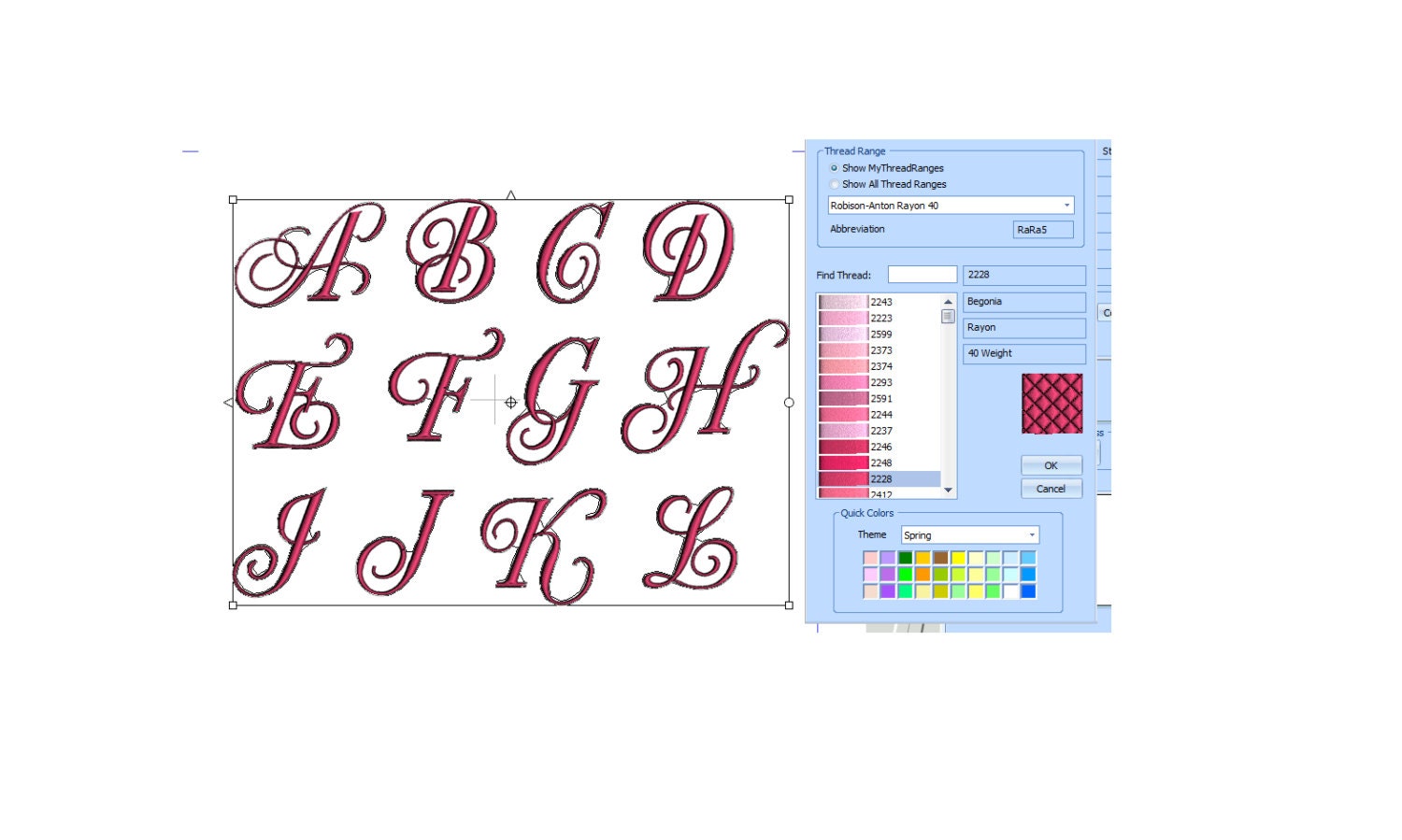 Fancy Curly Monogram Script Font 1,2,3 Inches (upper Case) in 11 ...