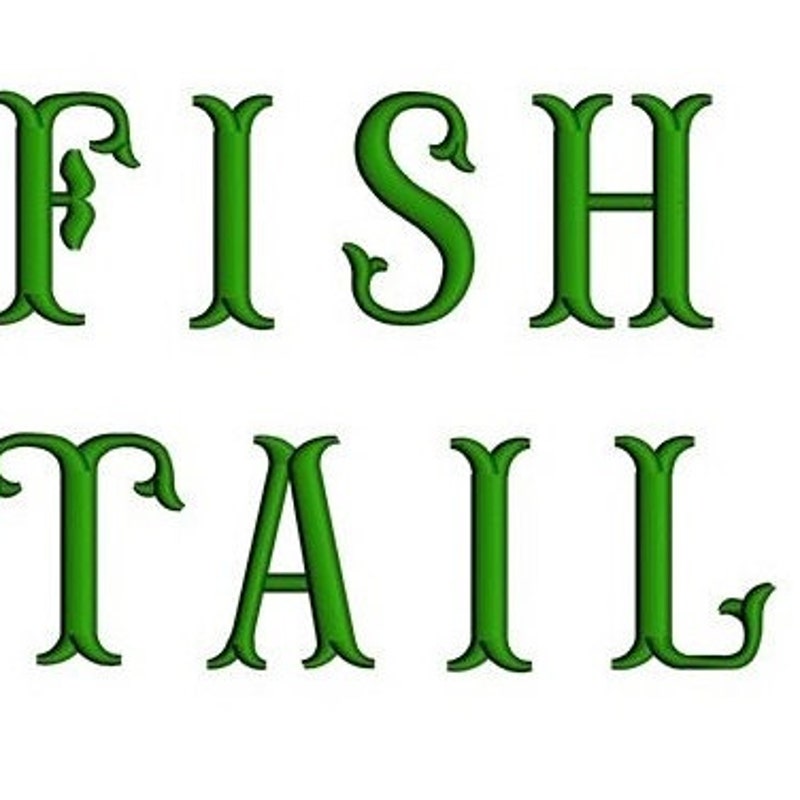 Fish Tail - Etsy