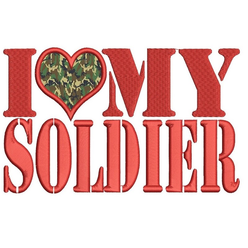 Love My Soldier - Etsy