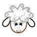 Sheep Head Applique Machine Embroidery Digitized Design - Etsy
