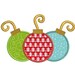 Three Christmas Bells Applique Embroidery Digitized Design Pattern ...