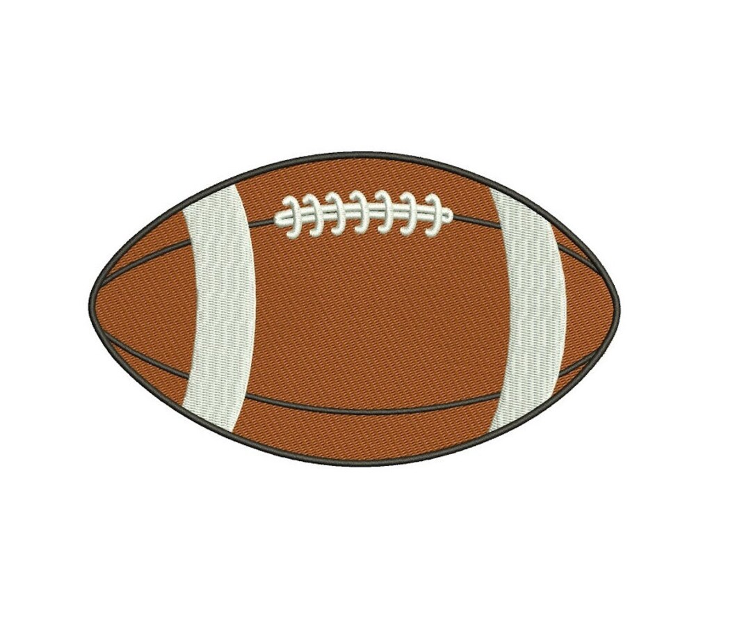 Football Sport Machine Embroidery Digitized Filled Design Pattern ...