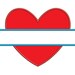 Heart Split Applique Machine Embroidery Digitized Design Pattern ...