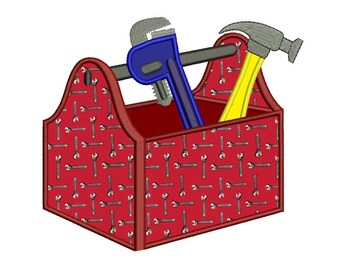 Embroidery Kits & How To Builder Tool Box Pattern Machine Embroidery ...