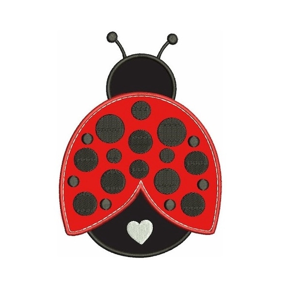 Ladybug Applique - Etsy
