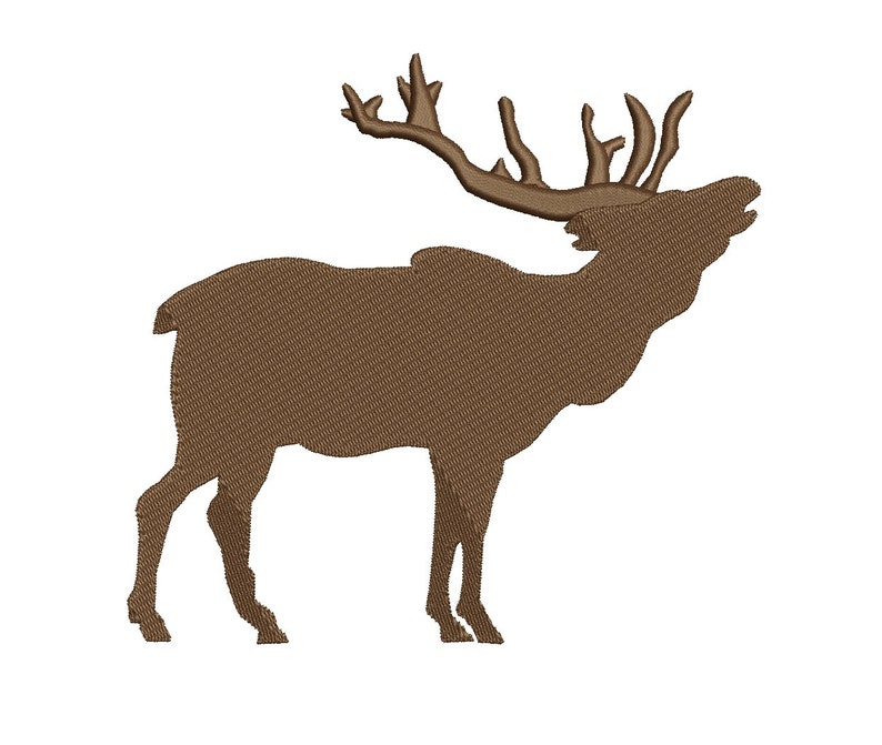 Buck Machine Embroidery Design Instant Download Digitized - Etsy