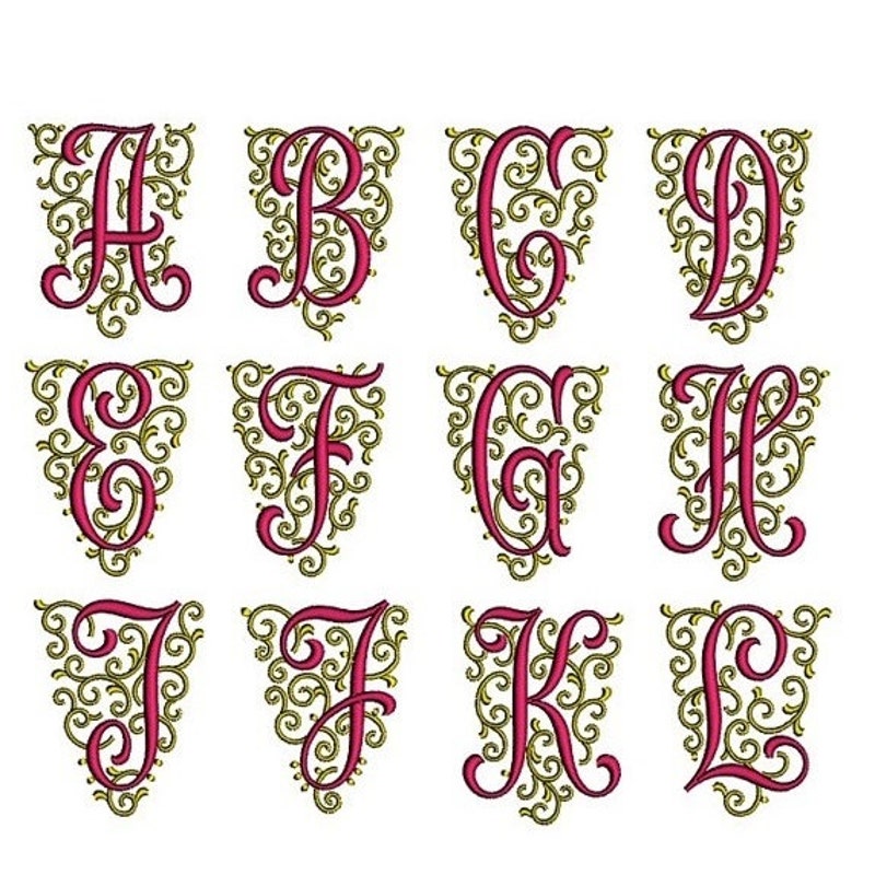 Fancy Fonts - Etsy