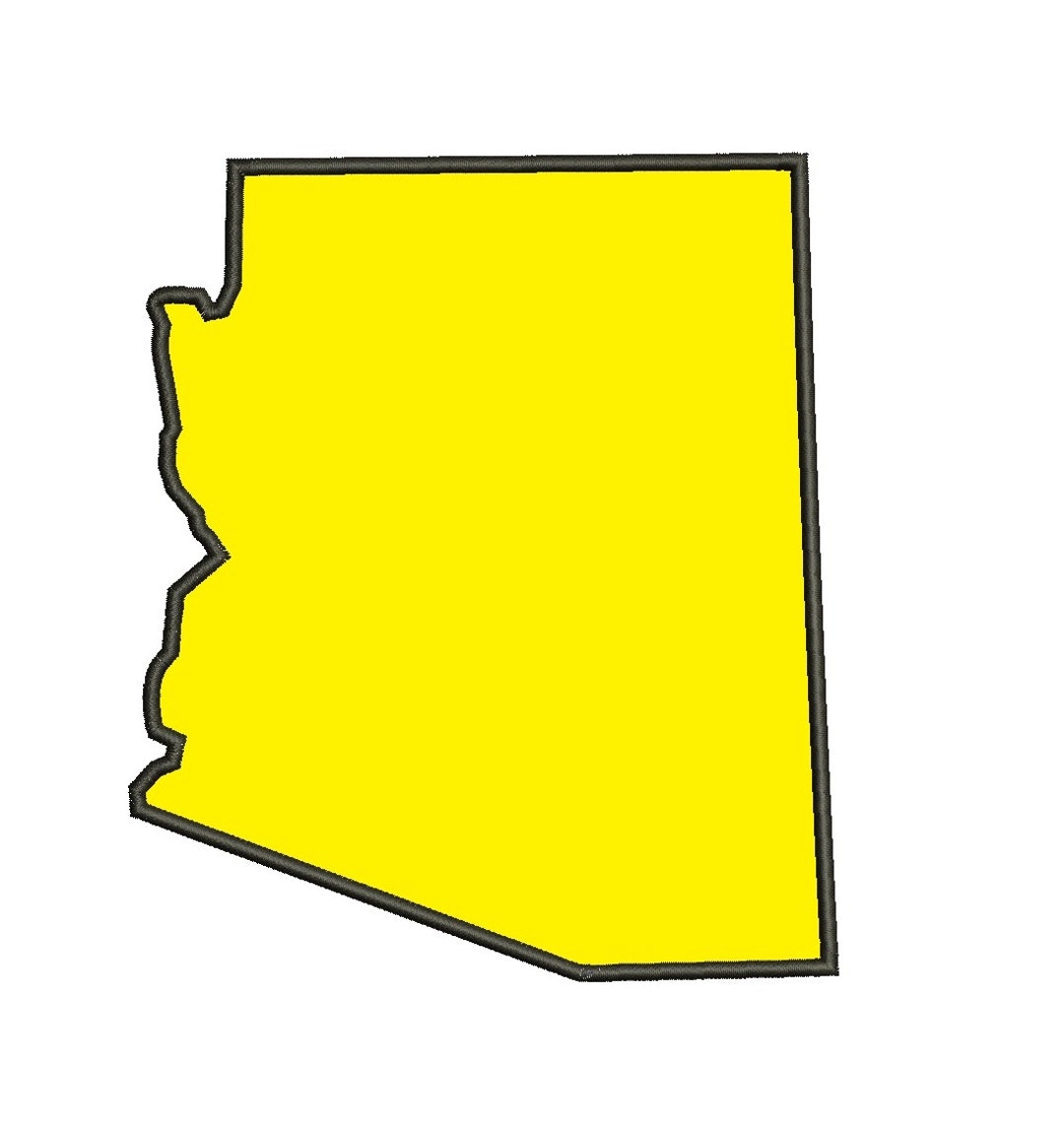 Arizona State Applique Design - Instant Download Machine Embroidery ...
