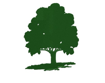 Oak Tree Embroidery | Etsy