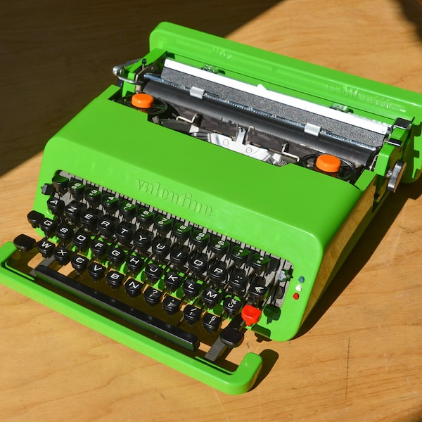 Green Typewriter - Etsy