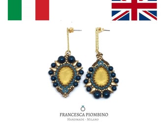 DIY ITA/ENG Schema fotografico pdf orecchini Ray Rivoli | Etsy