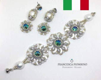 DIY ITA/ENG Schema fotografico pdf orecchini Ray Rivoli | Etsy